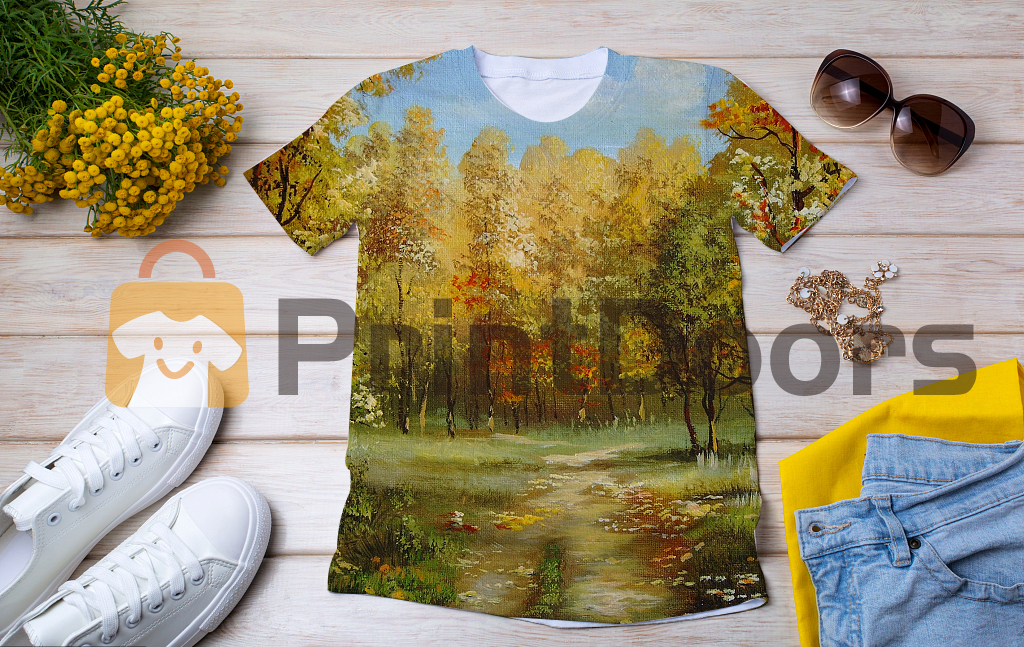 Custom All-Over Print T-Shirt Printing Services from Printdoors ...
